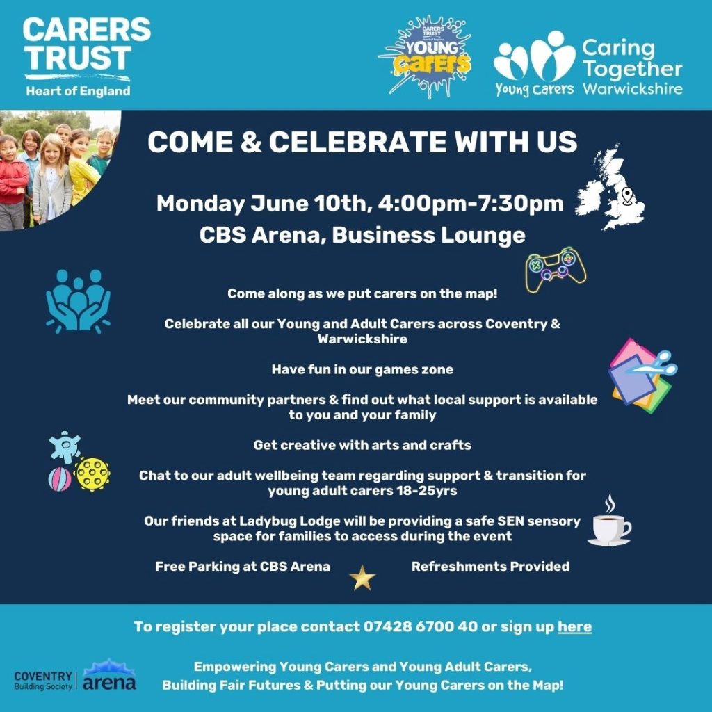 Event for young and adult carers - Myton School