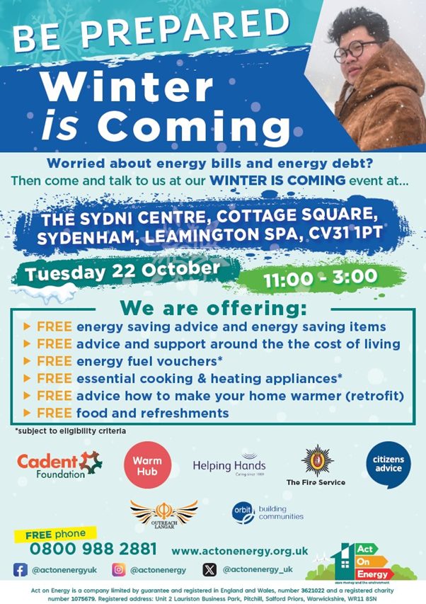 Winter is Coming event - Myton School