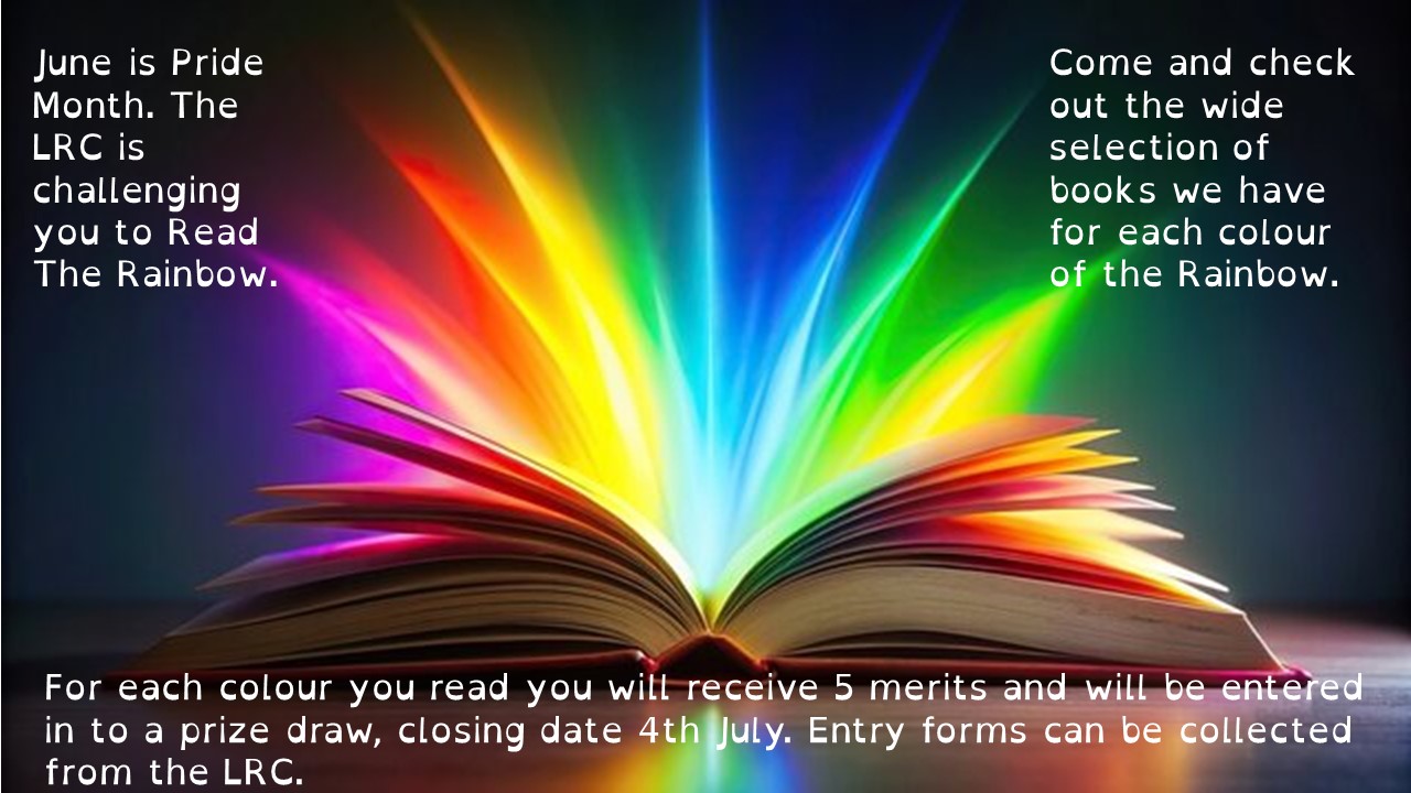 Read the Rainbow challenge - Myton School